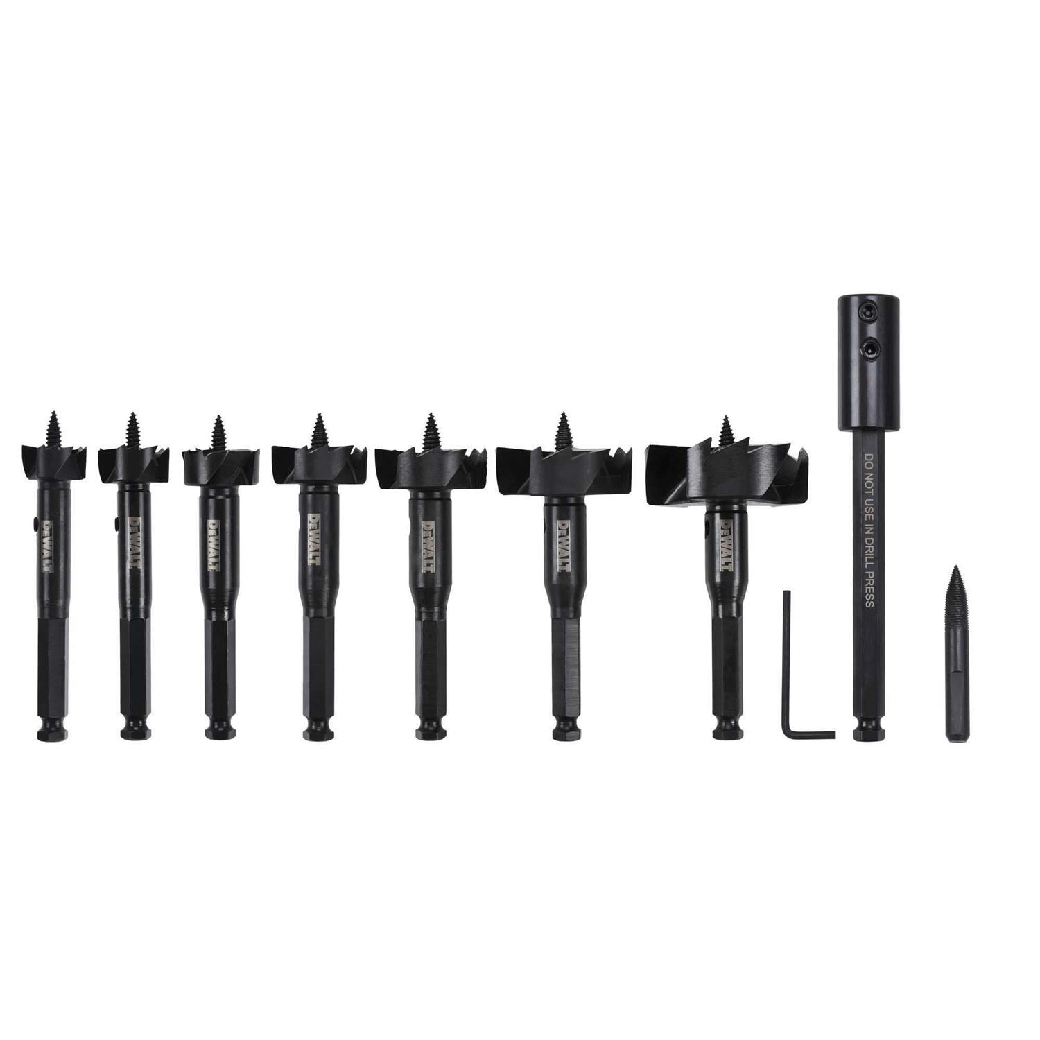 Dewalt DW1649 8-Piece Self Feed Bit Kit - Hardware&Tools Online Store