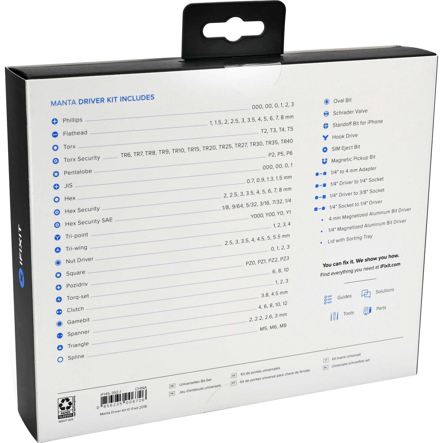 iFixit Manta Driver Kit 112 - Hardware&Tools Online Store