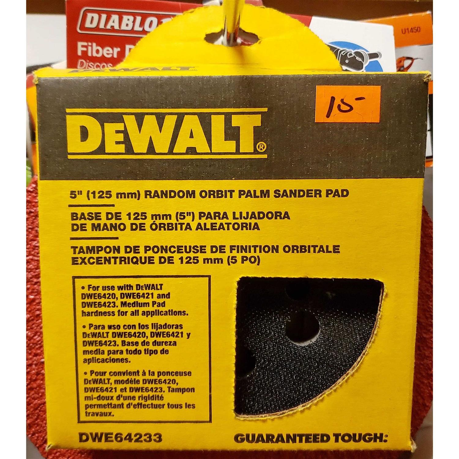 DeWalt DWE64233 Hook & Loop Pad 5 - Hardware&Tools Online Store