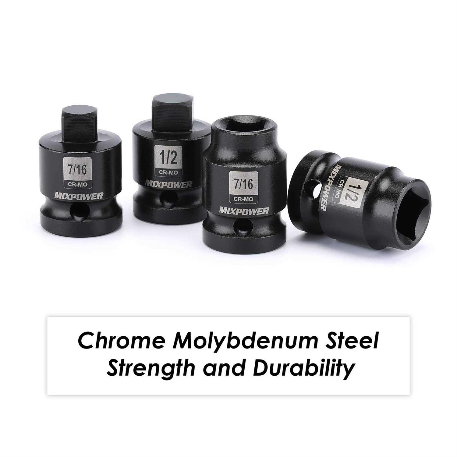 MIXPOWER 8 Pieces 1/2-inch Drive Pipe Plug Socket Set - Hardware&Tools ...