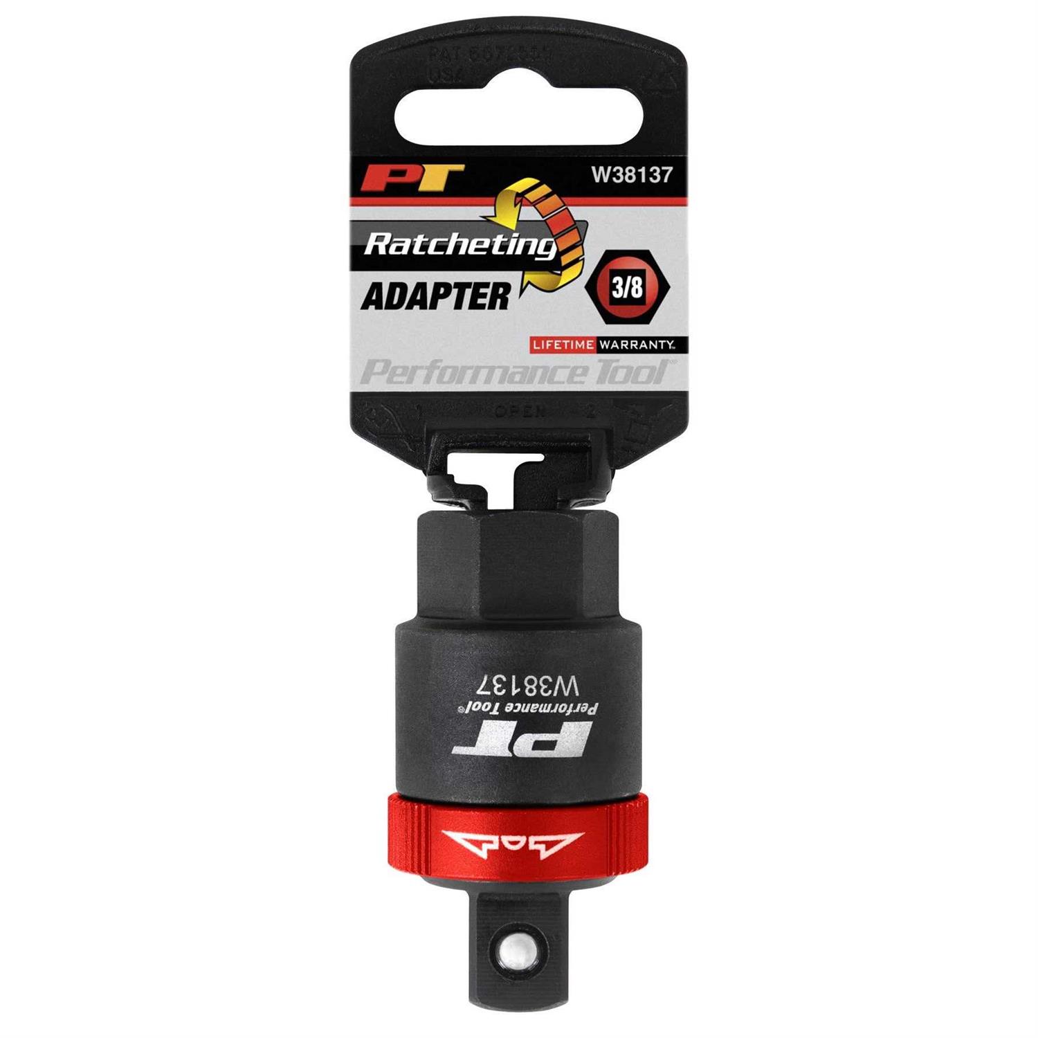 Performance Tool W38137 3/8 Dr Ratcheting Adapter - Hardware&Tools ...