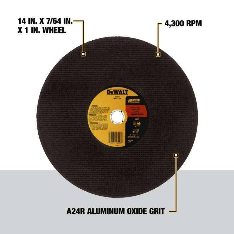 Dewalt DW8003 CutOff Wheel - Hardware&Tools Online Store