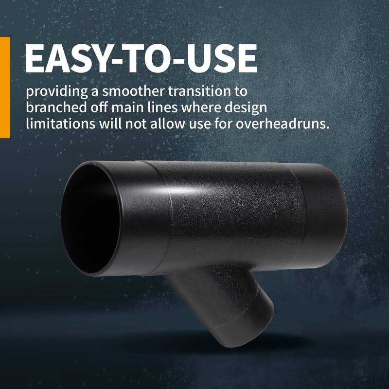 POWERTEC 70190 4-Inch by 2-1/2-Inch Y-Fitting - Hardware&Tools Online Store