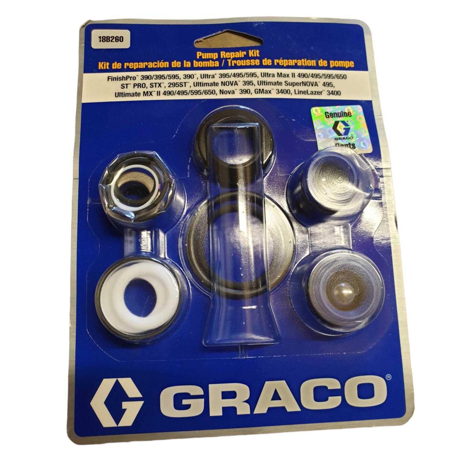Graco 18B260 Pump Packing Repair Kit - Hardware&Tools Online Store