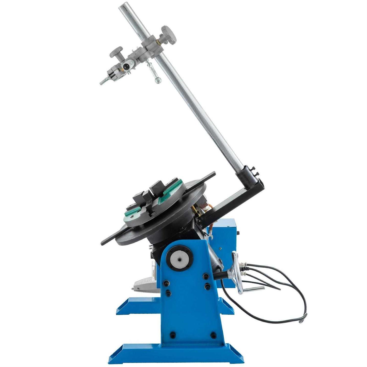 VEVOR 50KG Rotary Welding Positioner Turntable Table 110V 120W Angle 0 ...