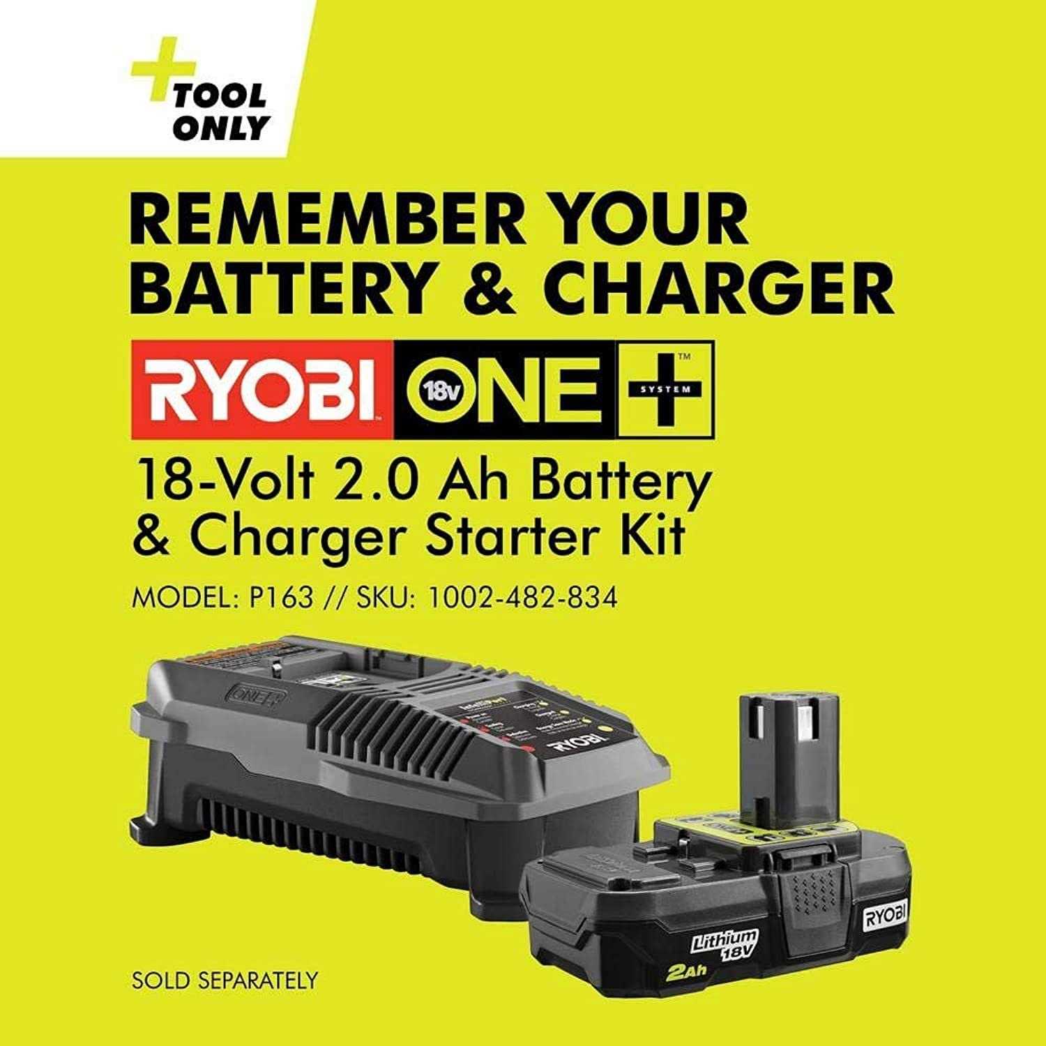 Ryobi 18-Volt ONE+ Lithium-Ion Portable Power Source - Hardware&Tools ...