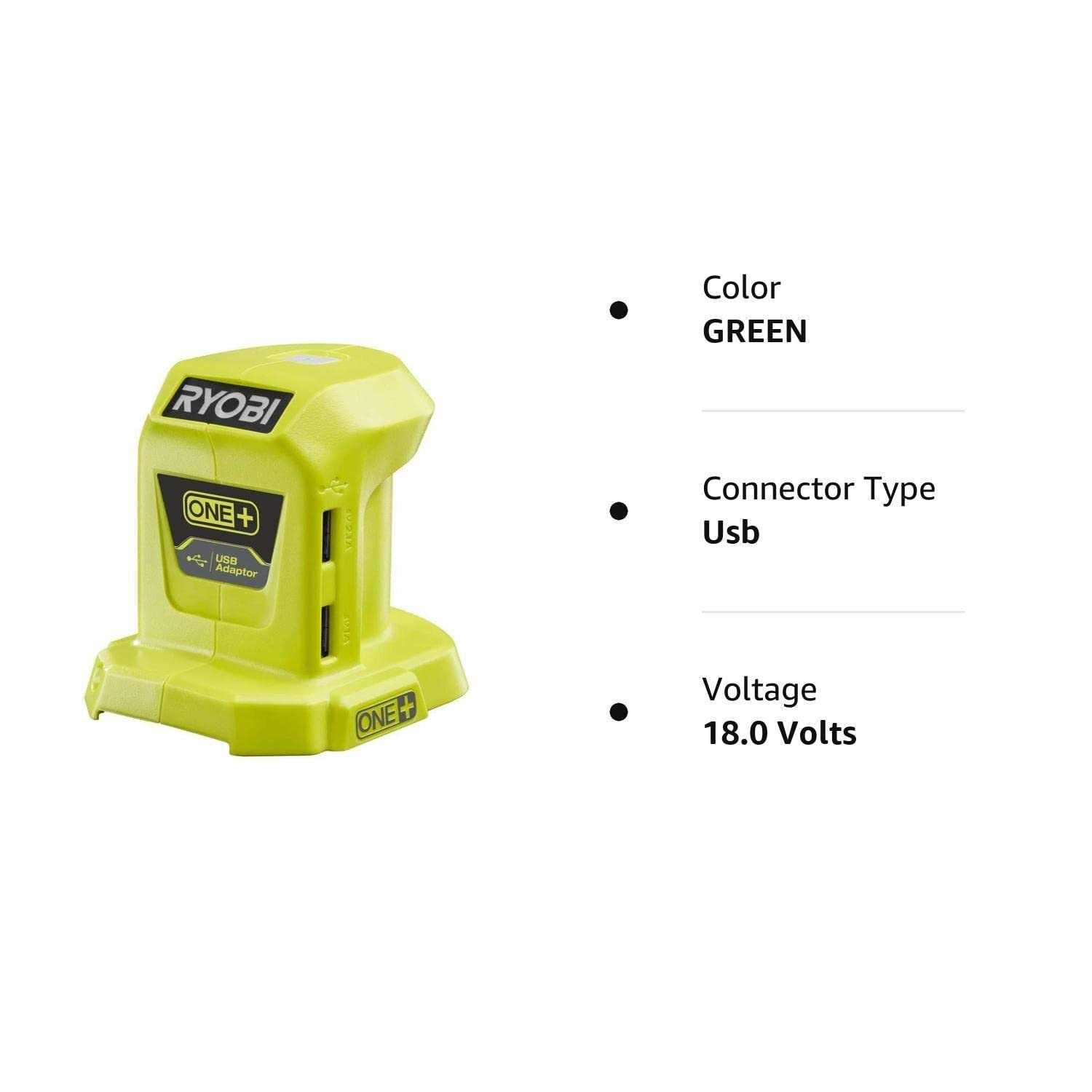 Ryobi 18-Volt ONE+ Lithium-Ion Portable Power Source - Hardware&Tools ...