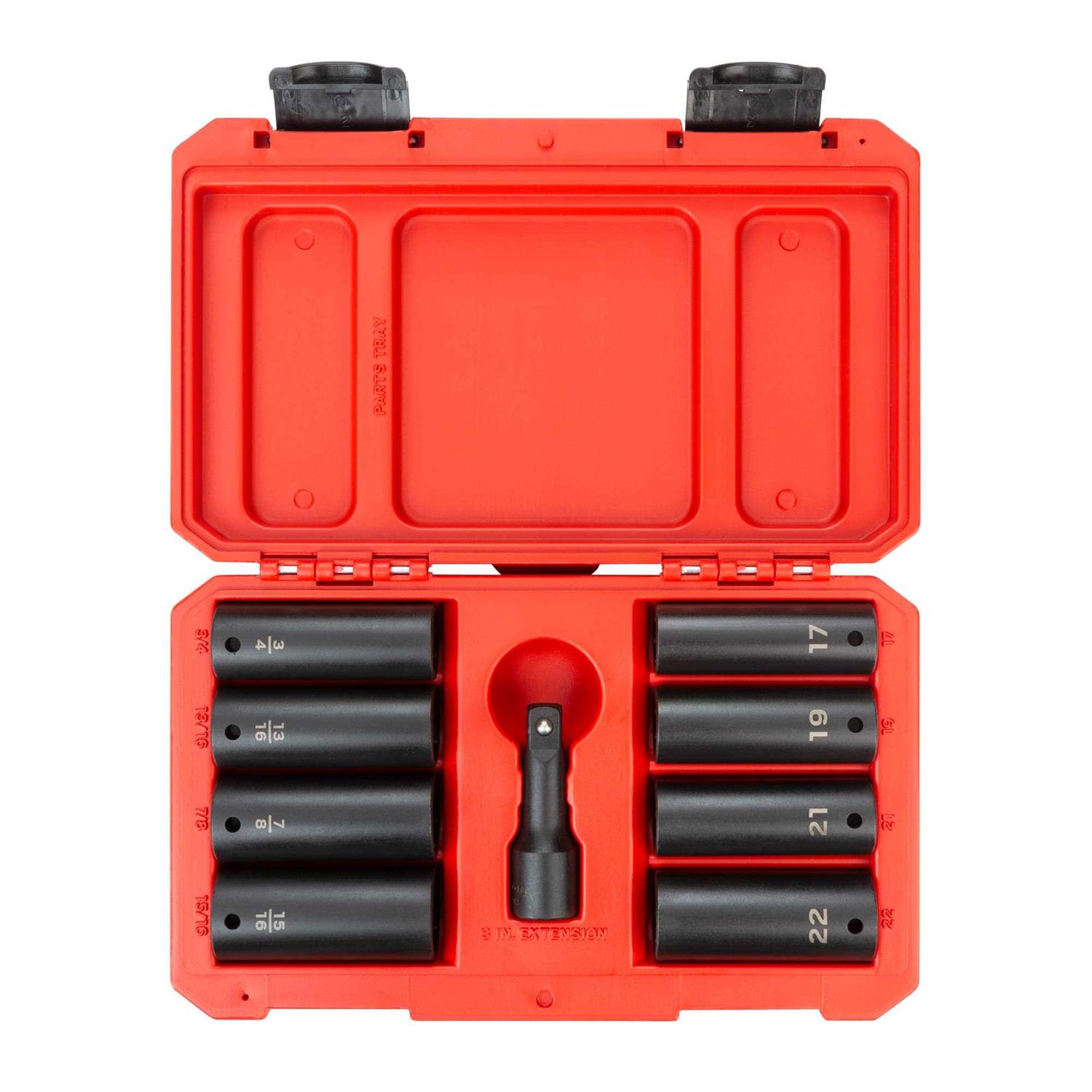 Tekton 1/2 Inch Drive Impact Lug Nut Socket Set - Hardware&Tools Online ...