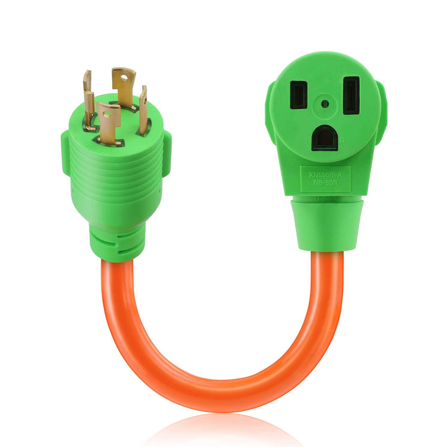 Flameweld Welder Adapter Cord NEMA L14-30P Twist Locking to 6-50R 4 ...