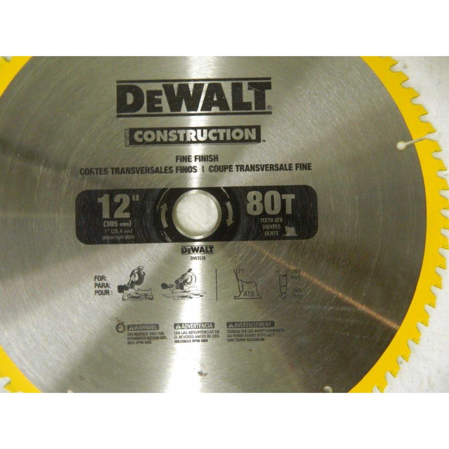 Dewalt DW3128 Circular Saw Blade - Hardware&Tools Online Store