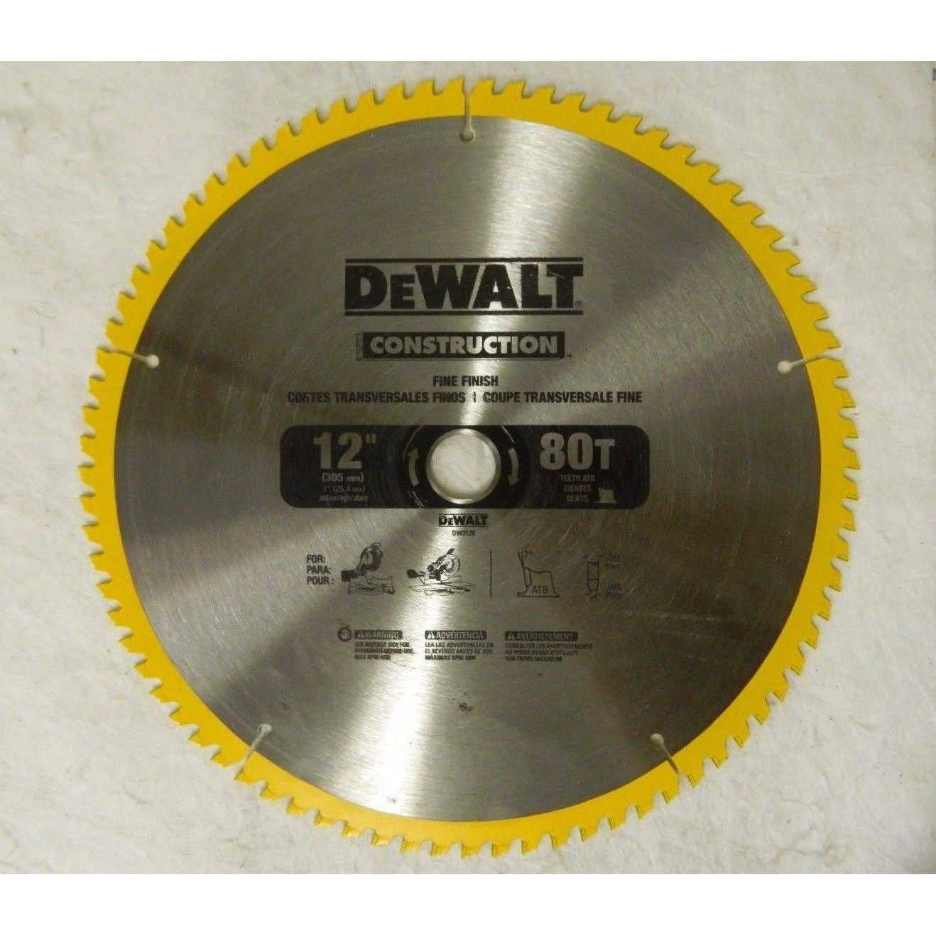 Dewalt DW3128 Circular Saw Blade - Hardware&Tools Online Store