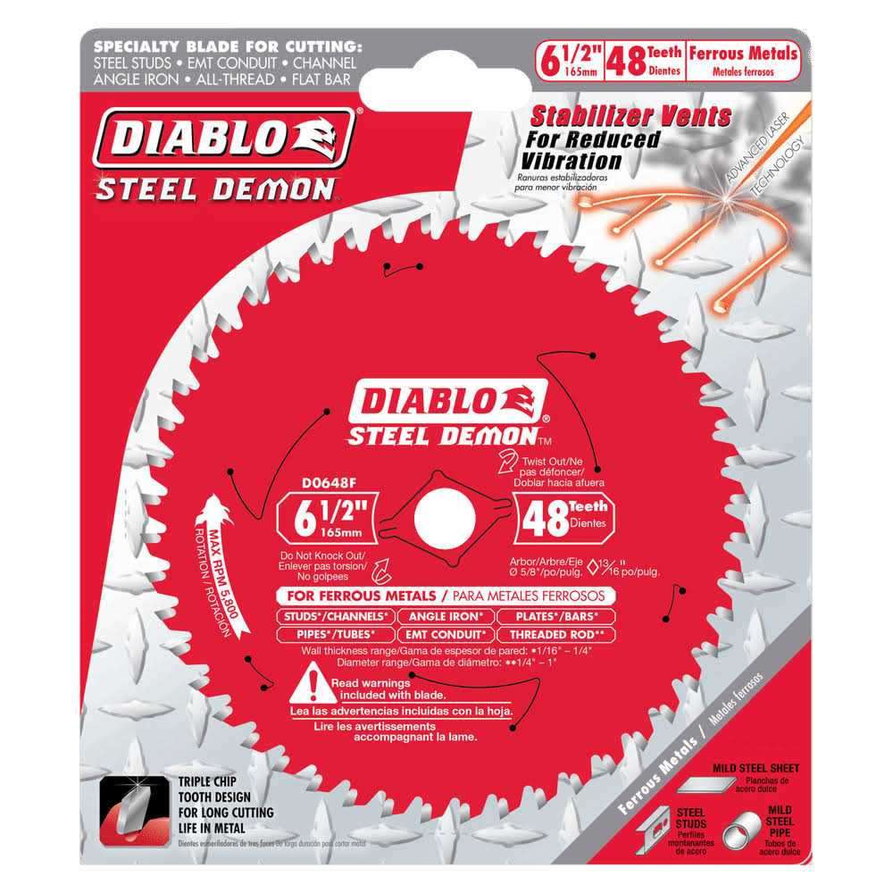 Diablo Circular Saw Blade D0648F - Hardware&Tools Online Store