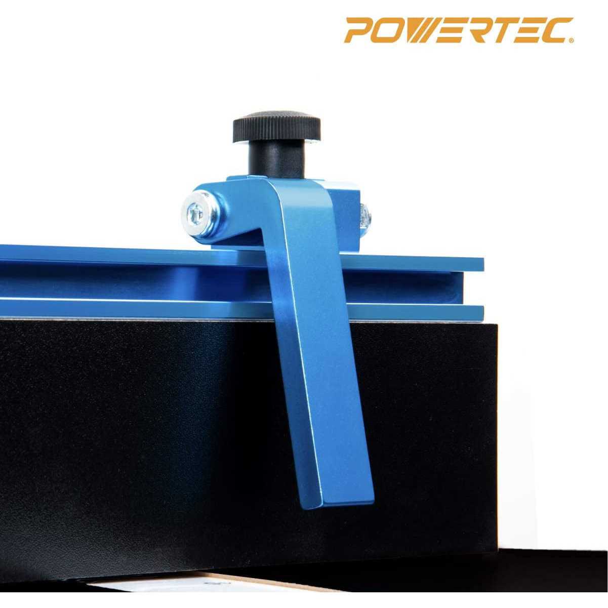 POWERTEC 71403 Table Saw Cross Cutting Sled, Woodworking Jig and ...