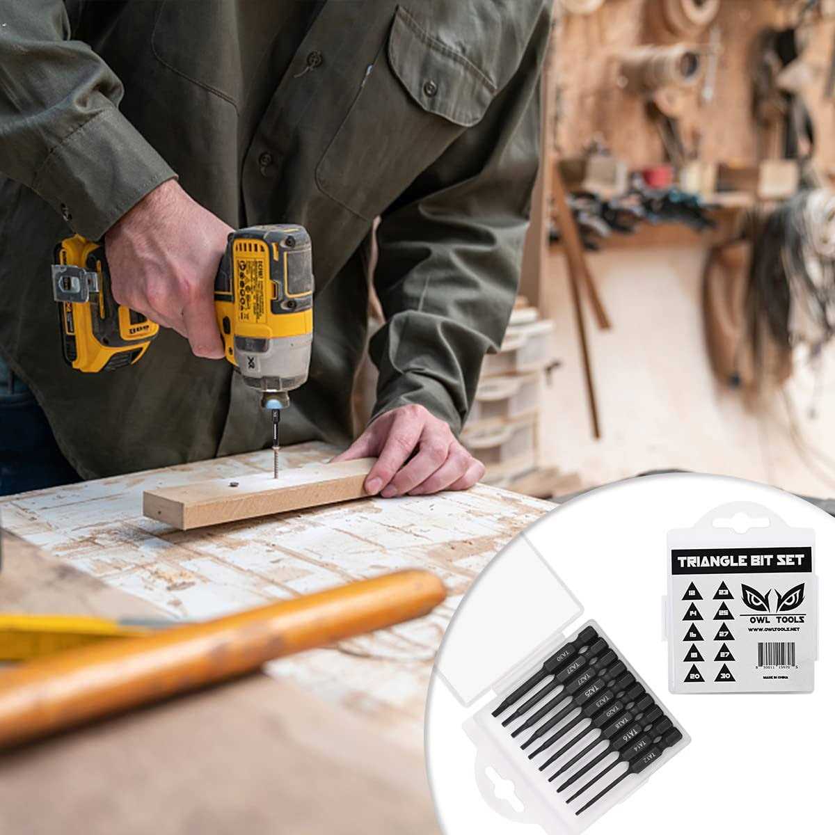 Triangle Bit Set In the Following Triangle Screwdriver Sizes - Hardware ...