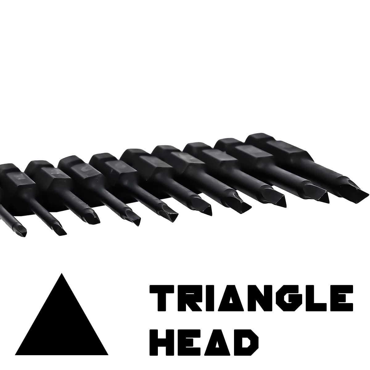 Triangle Bit Set In the Following Triangle Screwdriver Sizes - Hardware ...