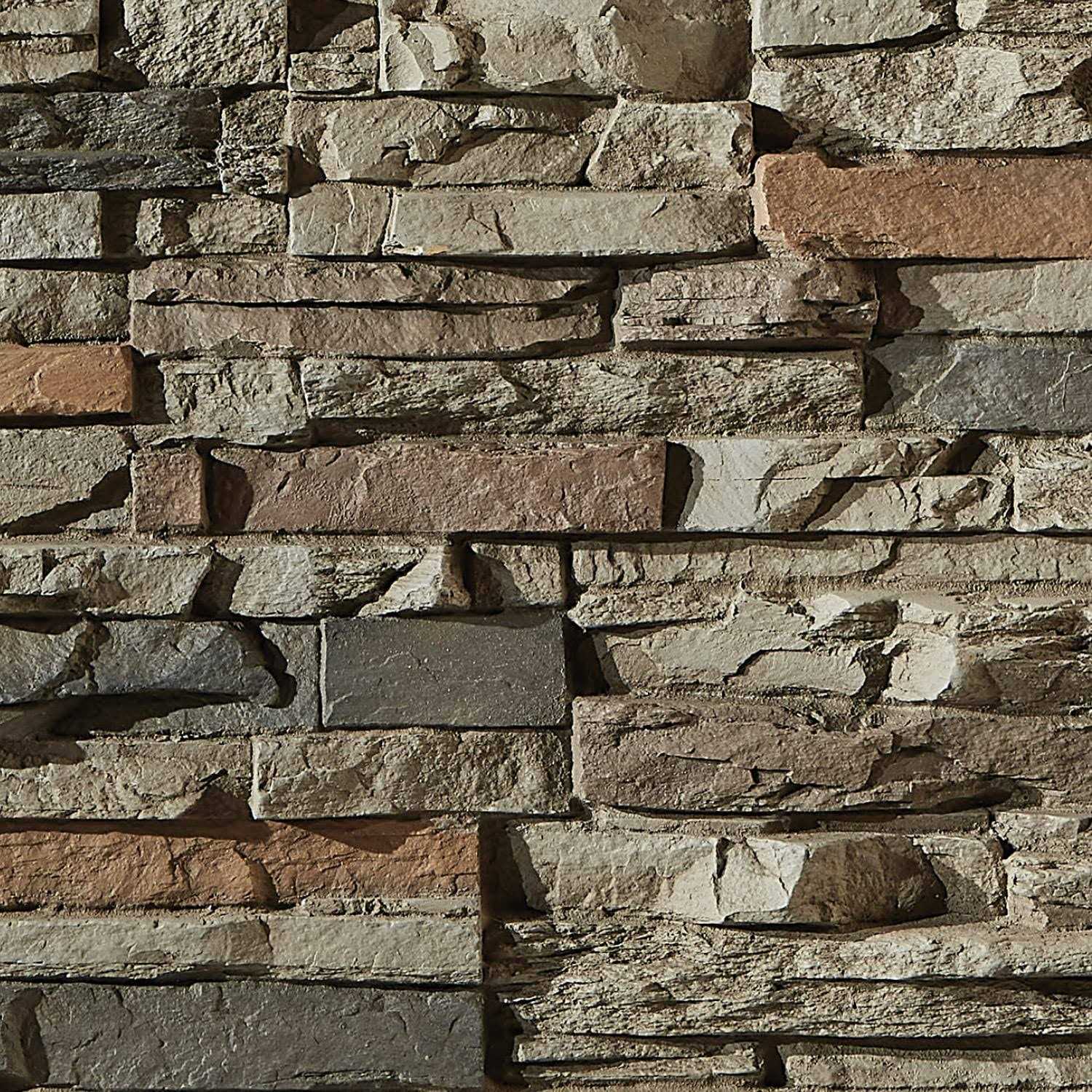 AZ Faux High-Density Polyurethane Faux Stone Wall Covering Panels for ...