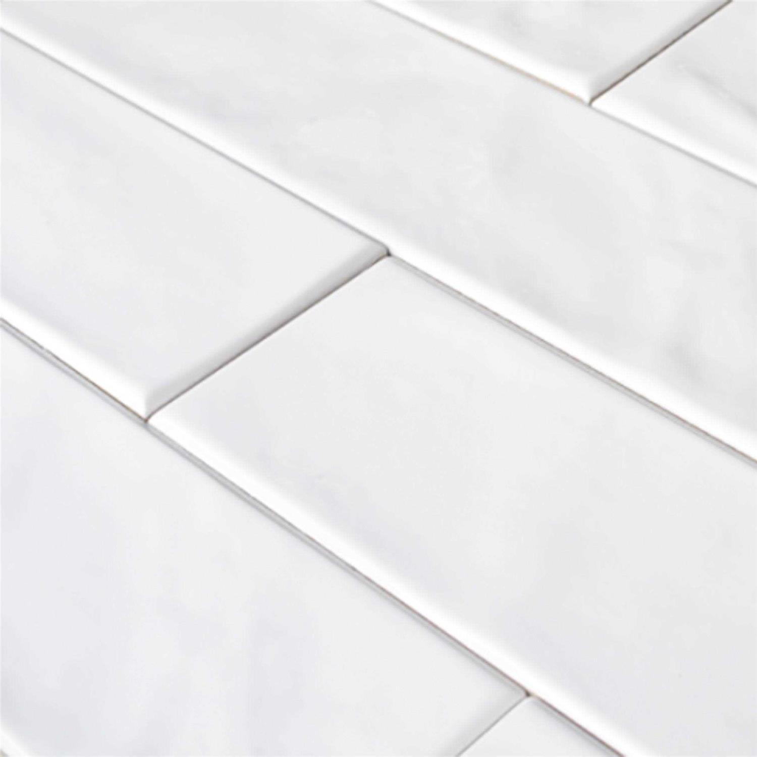 Qube Tiles Arte 3 x 12 Picket Zellige Look Subway Wall Tile - Hardware ...