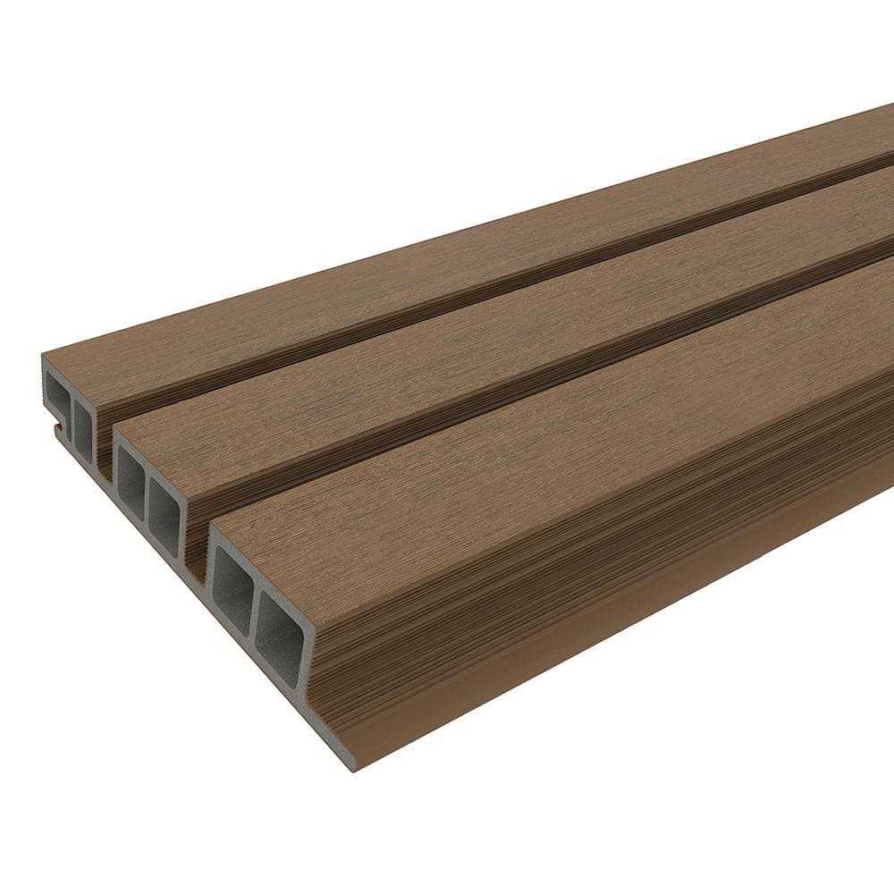 NewTechWood European Siding System 7.7 in. x 96 in. Composite Belgian ...