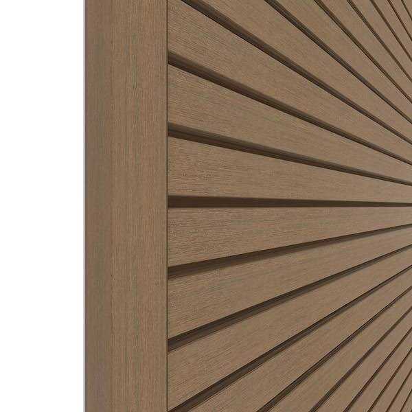 NewTechWood European Siding System 7.7 in. x 96 in. Composite Belgian ...