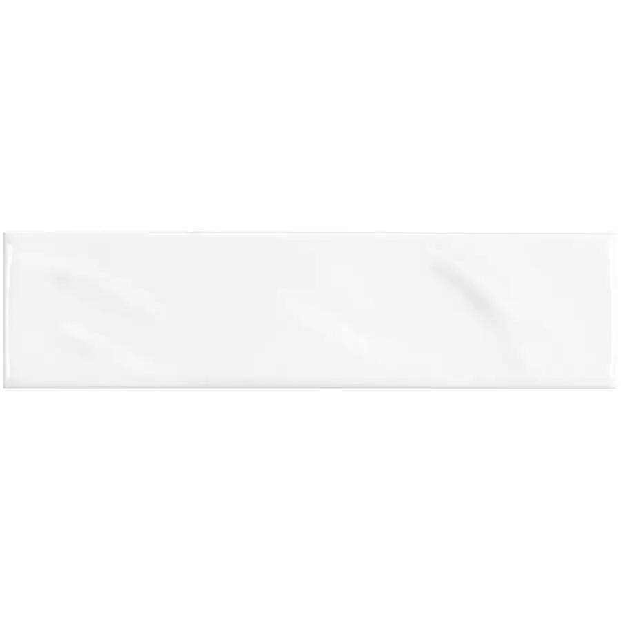 Satori Pearl White 3-in x 12-in Glossy Ceramic Wall Tile - Hardware ...