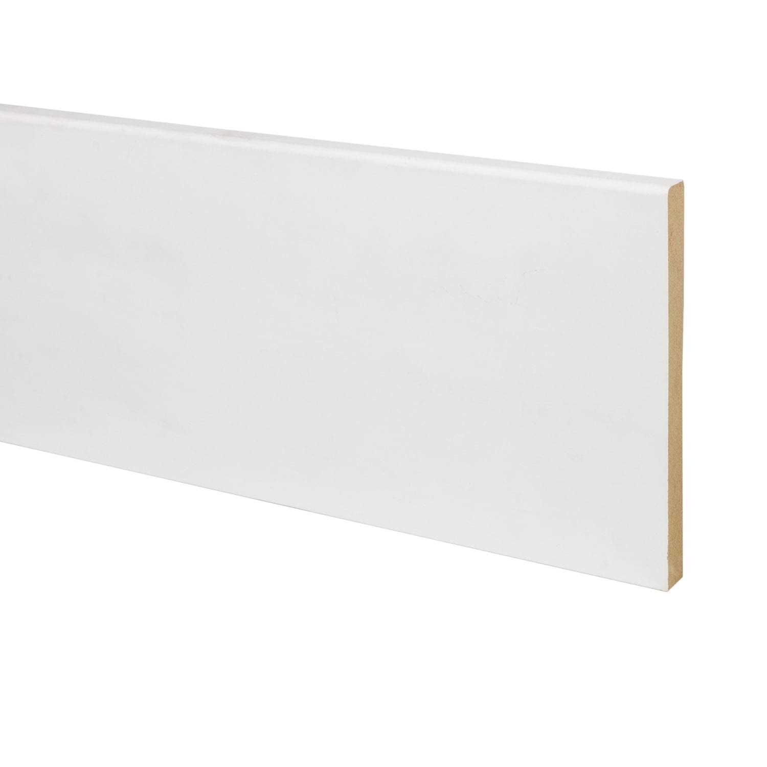 ReliaBilt 15/32-in x 5-1/2-in x 12-ft Craftsman Primed MDF Baseboard ...