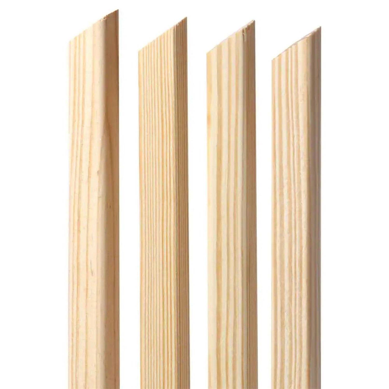 ProWood 6 ft. Wood Railing Kit with Beveled Wood Balusters - Hardware ...