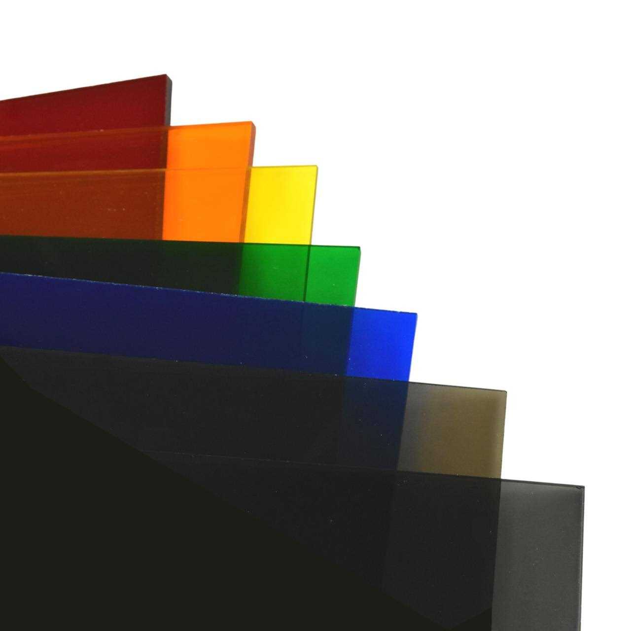 BuyPlastic Transparent Colored Cast Acrylic Plexiglass Sheet - Hardware ...
