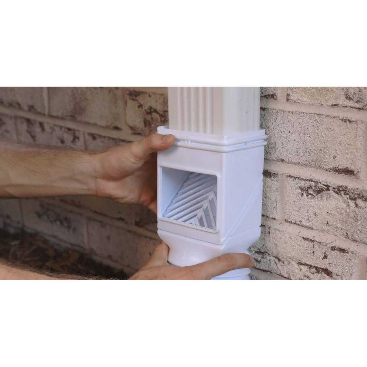 Amerimax Downspout Filter Black PVC - Hardware&Tools Online Store