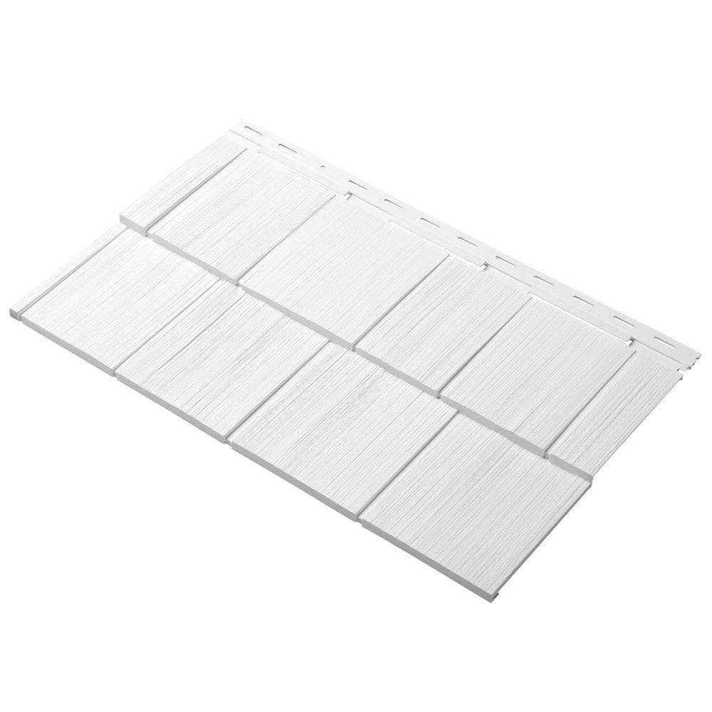 Ply Gem Take Home Sample Cedar Dimensions Shingle 24 in. Polypropylene ...