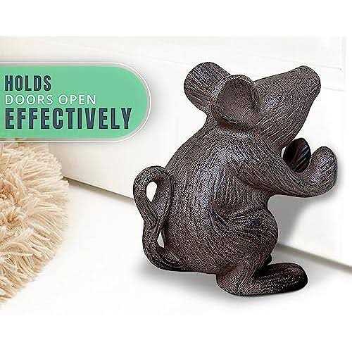Cast Iron Mouse Door Stop by Comfify Decorative Vintage Rustic Door ...