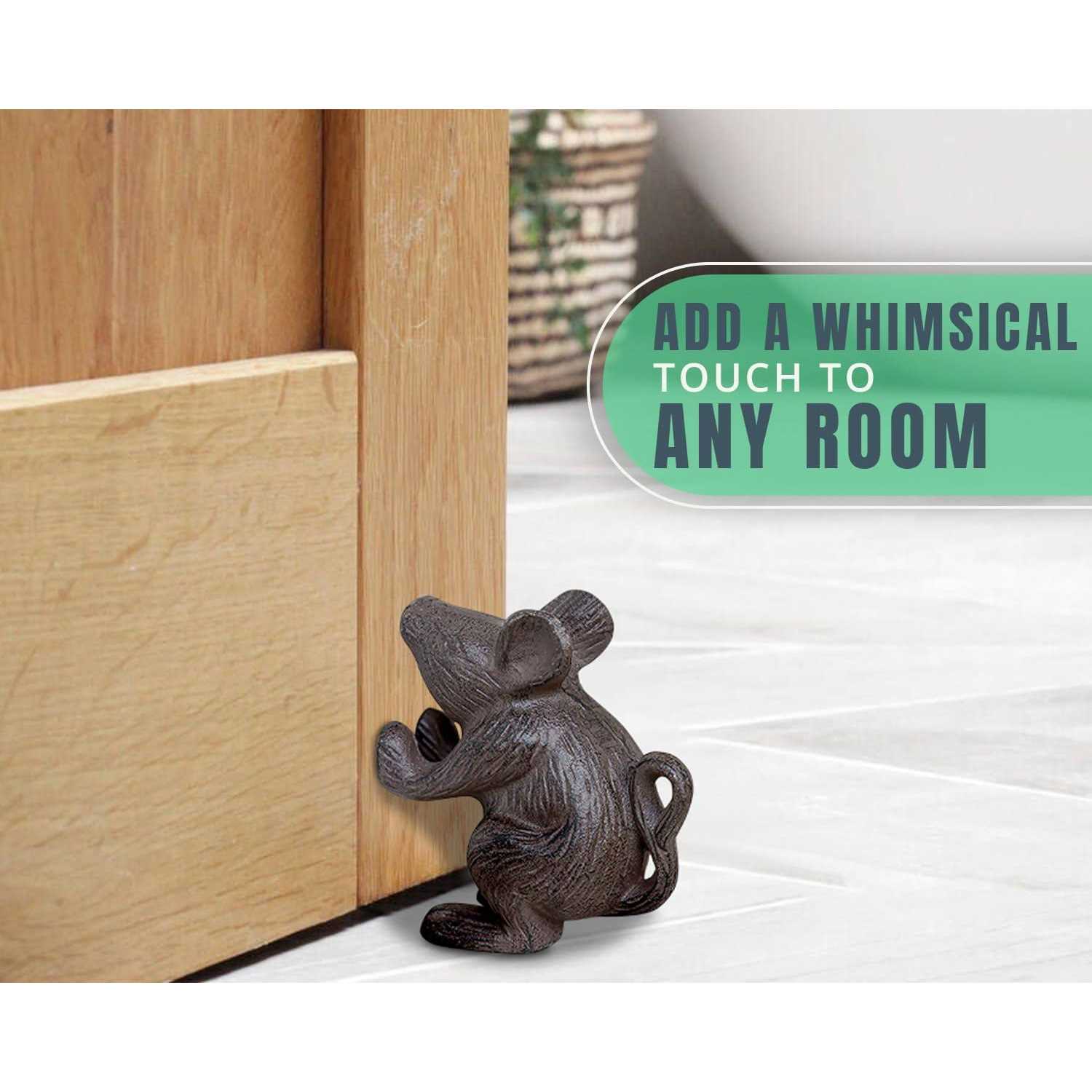 Cast Iron Mouse Door Stop by Comfify Decorative Vintage Rustic Door ...