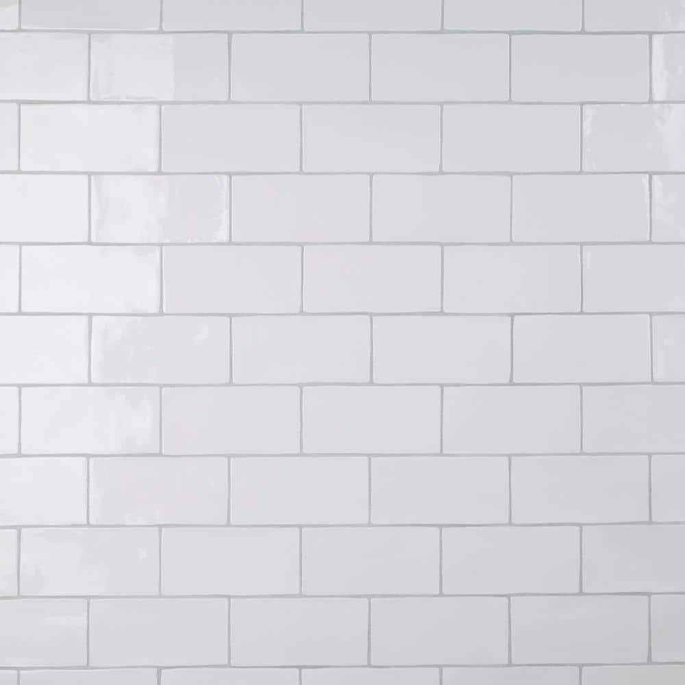 Merola Tile Chester 3 in. x 6 in. Ceramic Wall Subway Tile - Hardware ...