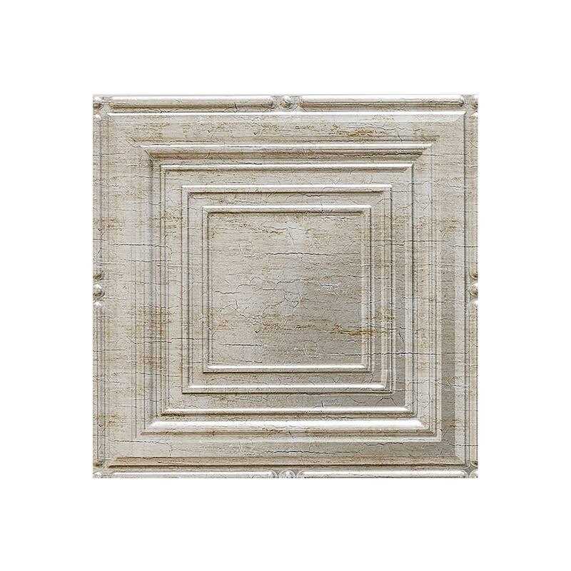 Fasade Portrait Decorative Vinyl 2ft x 4ft Glue Up Ceiling Tile ...