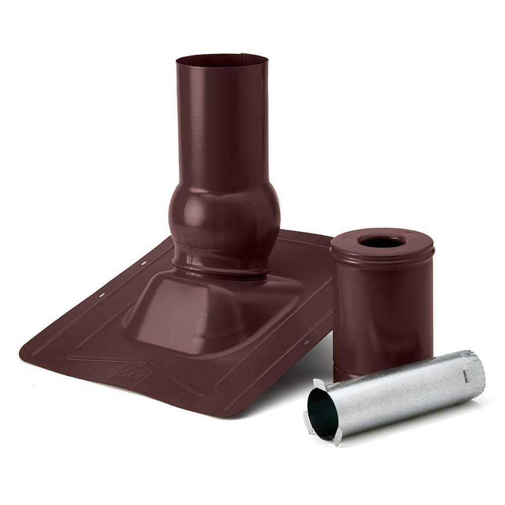 Master Flow 26-Gauge Pivot Pipe Boot Flashing Galvanized - Hardware ...
