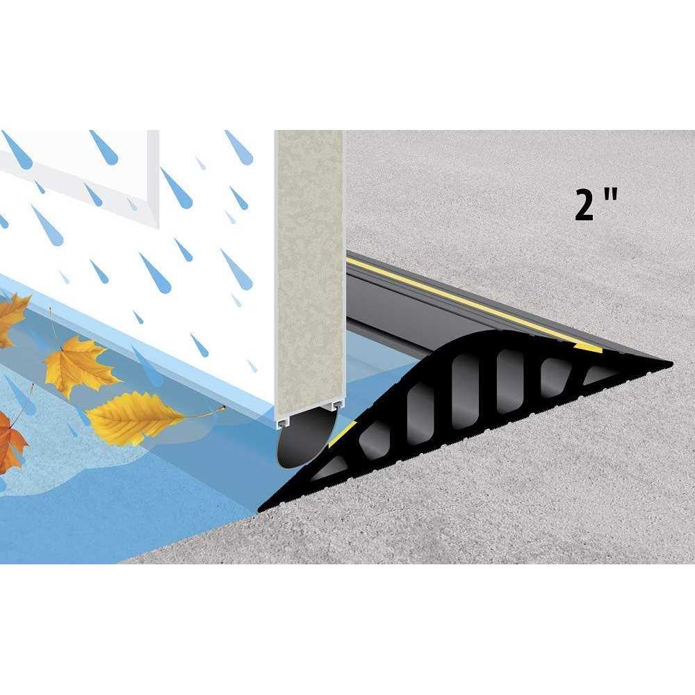 GaraDry 'Garadam' 2 High Garage Door Flood Barrier Threshold Kit ...