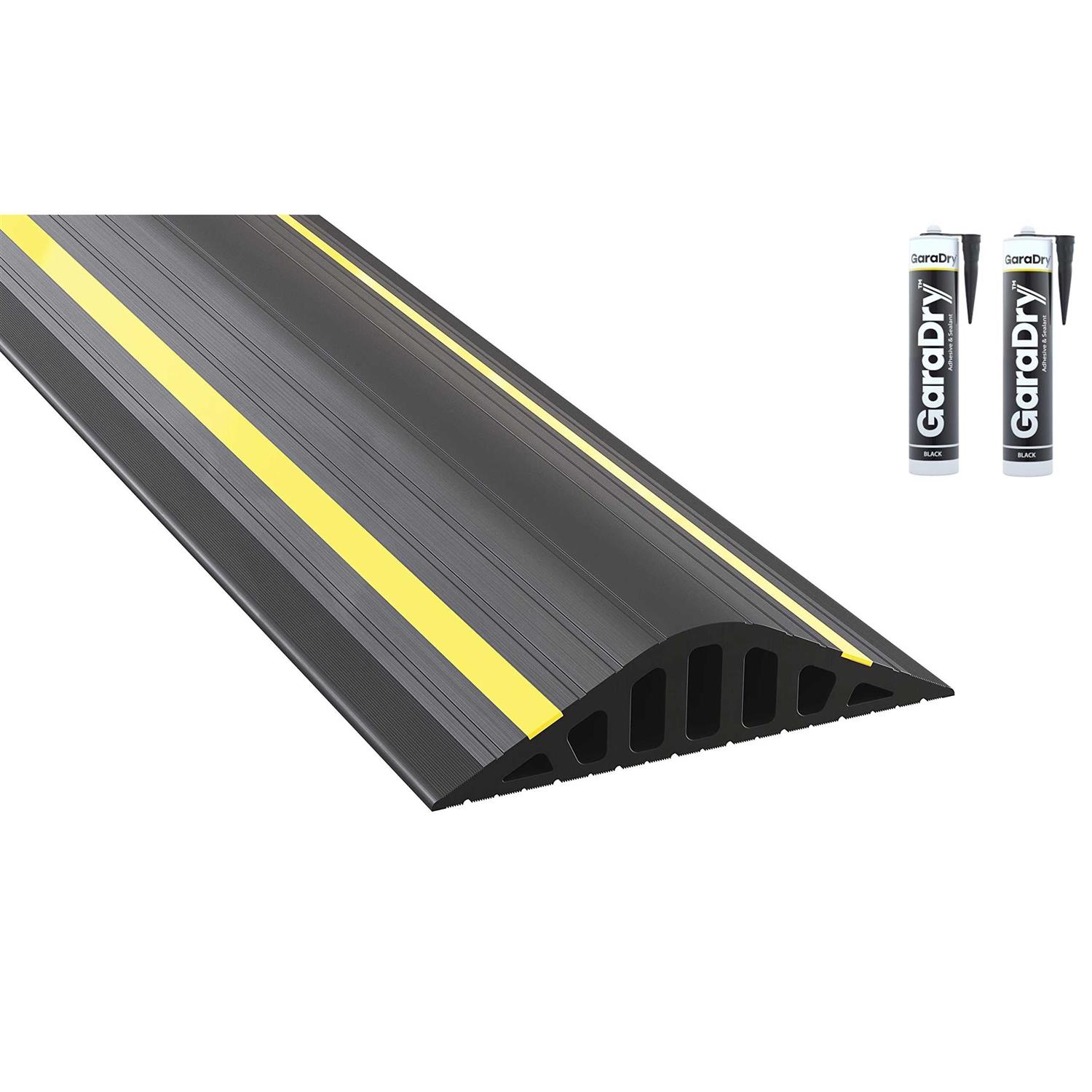 GaraDry 'Garadam' 2 High Garage Door Flood Barrier Threshold Kit ...