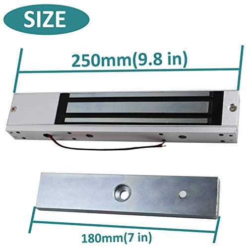 FERUERW Upgrade 600lbs Electric Magnetic Electromagnetic Lock Holding ...