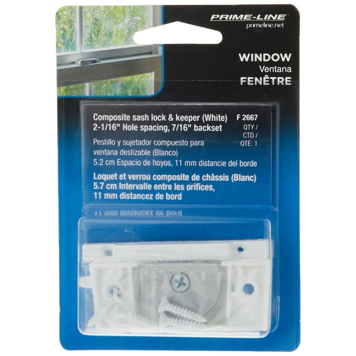 Prime-Line Window Sash Lock for Vinyl Windows - Hardware&Tools Online Store
