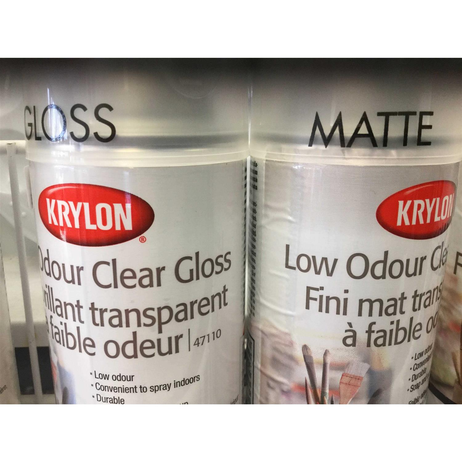 Krylon Crystal Clear Acrylic Coating Paint - Hardware&Tools Online Store
