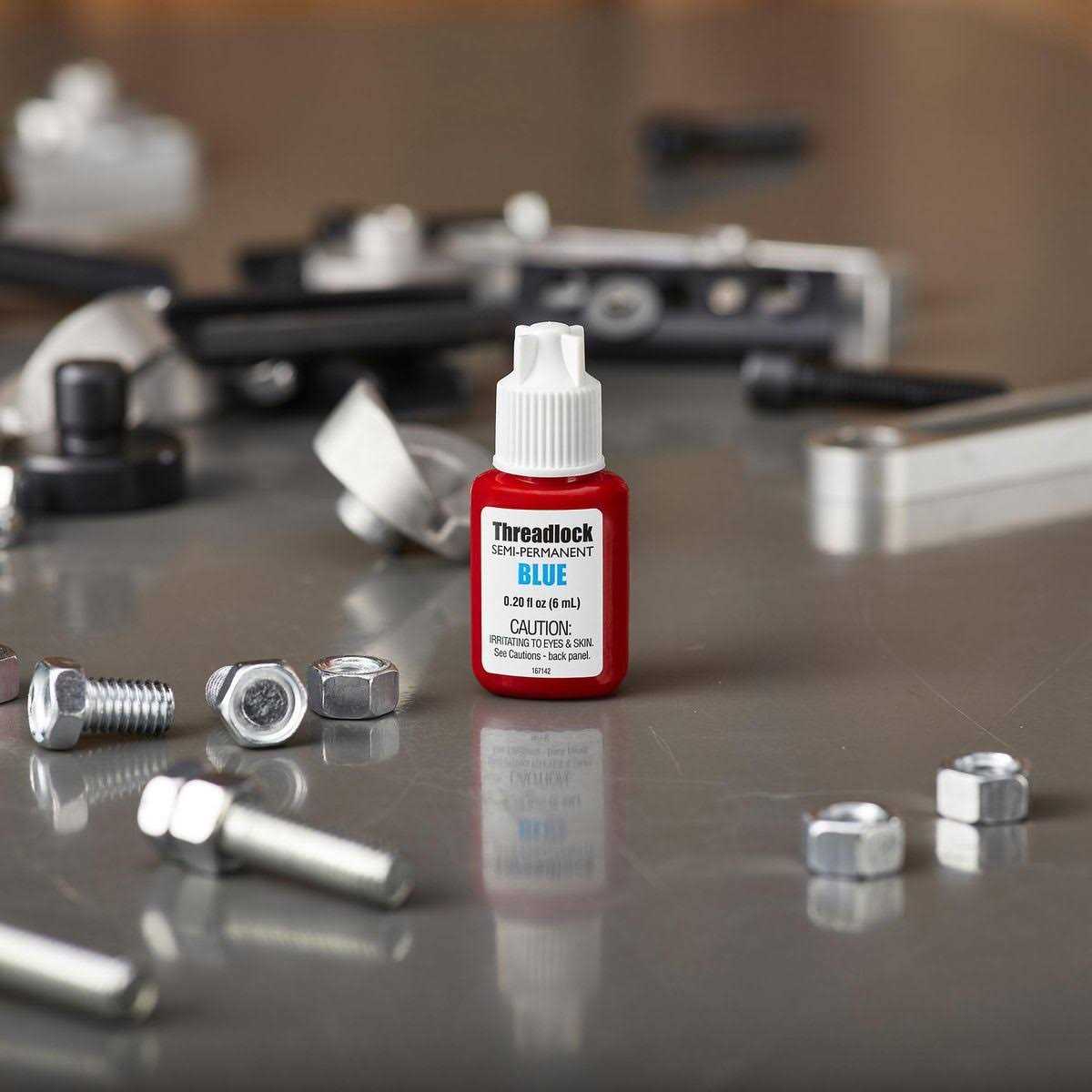 HFT 0.20 fl. oz. Semi-Permanent Threadlock - Hardware&Tools Online Store