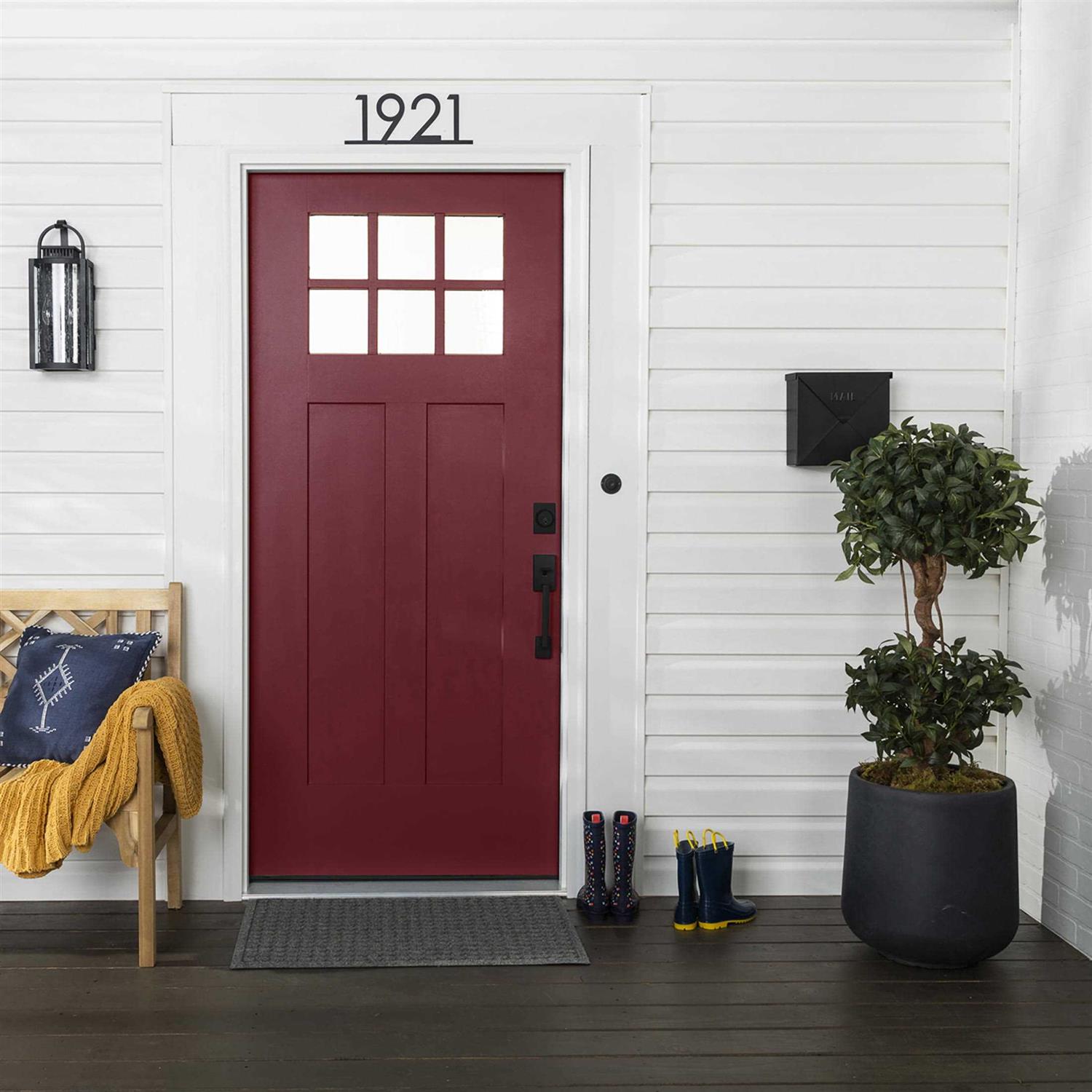 Rust-Oleum Stops Rust Door & Trim Satin Paint 369385 - Hardware&Tools ...