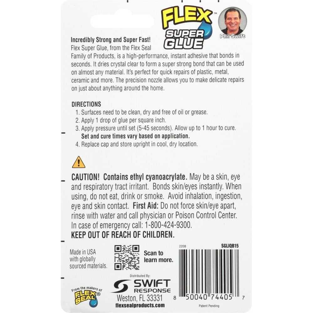 Flex Seal Super Glue Liquid - Hardware&Tools Online Store