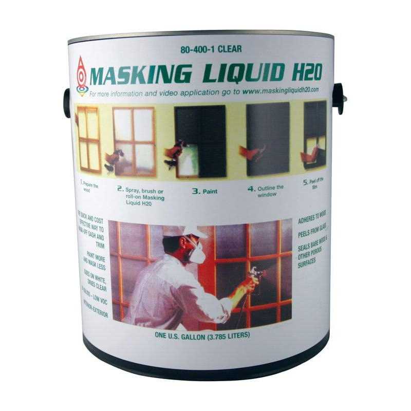 Associated Paint 1 Quart Clear Masking Liquid H2O - Hardware&Tools ...