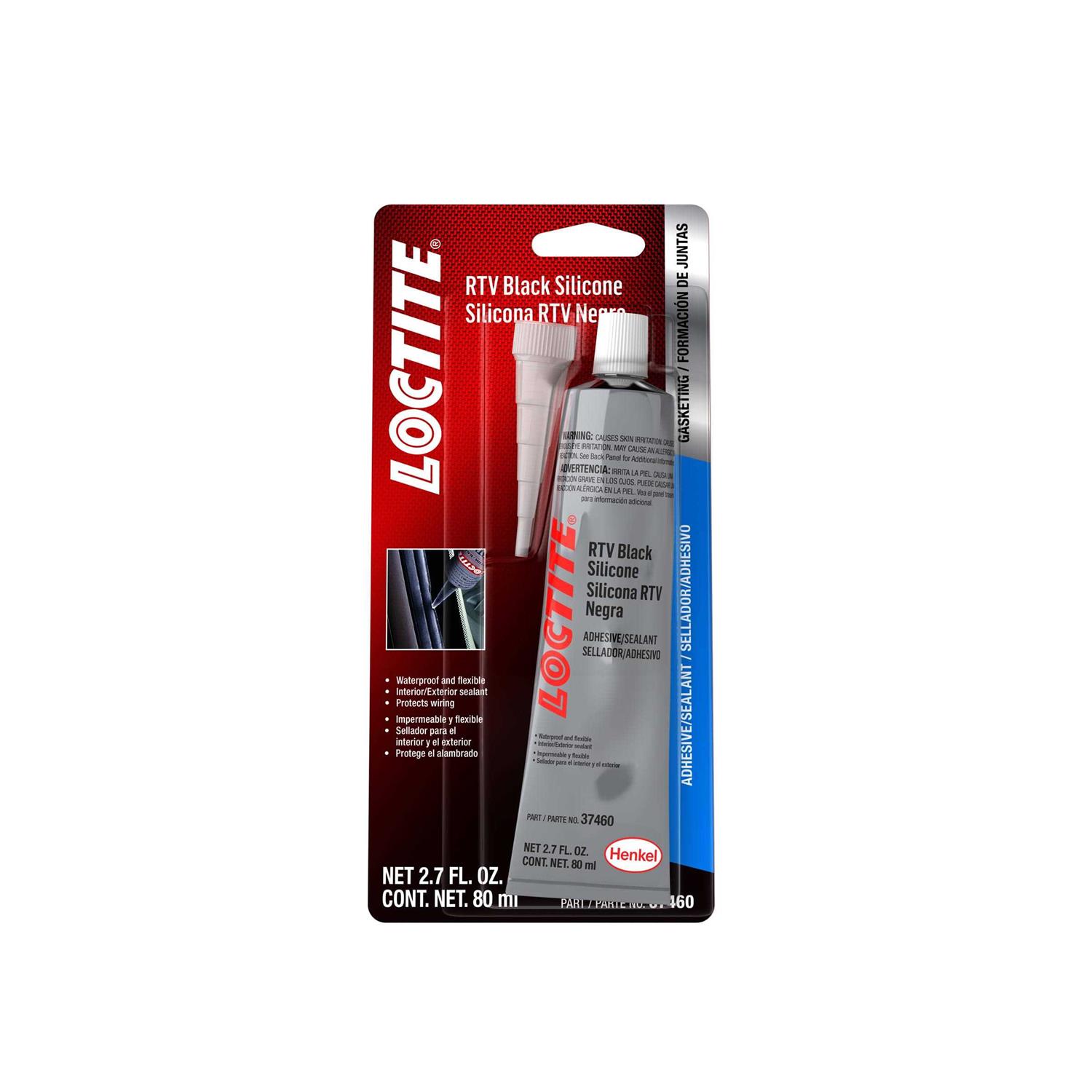 Loctite RTV Silicone Black Adhesive Sealant - Hardware&Tools Online Store