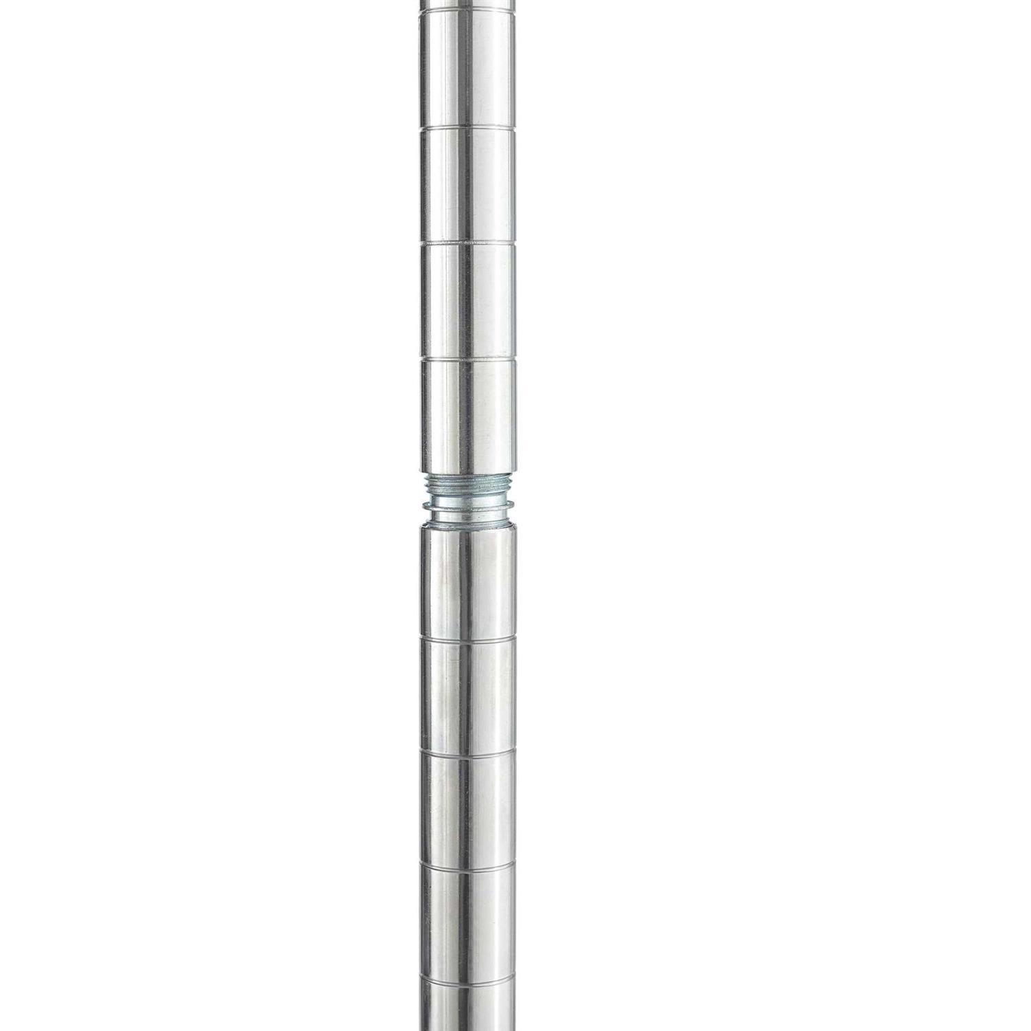 Hss Long 1 inch Pole diameter 1.2 mm Pole Thickness Chrome - Hardware ...