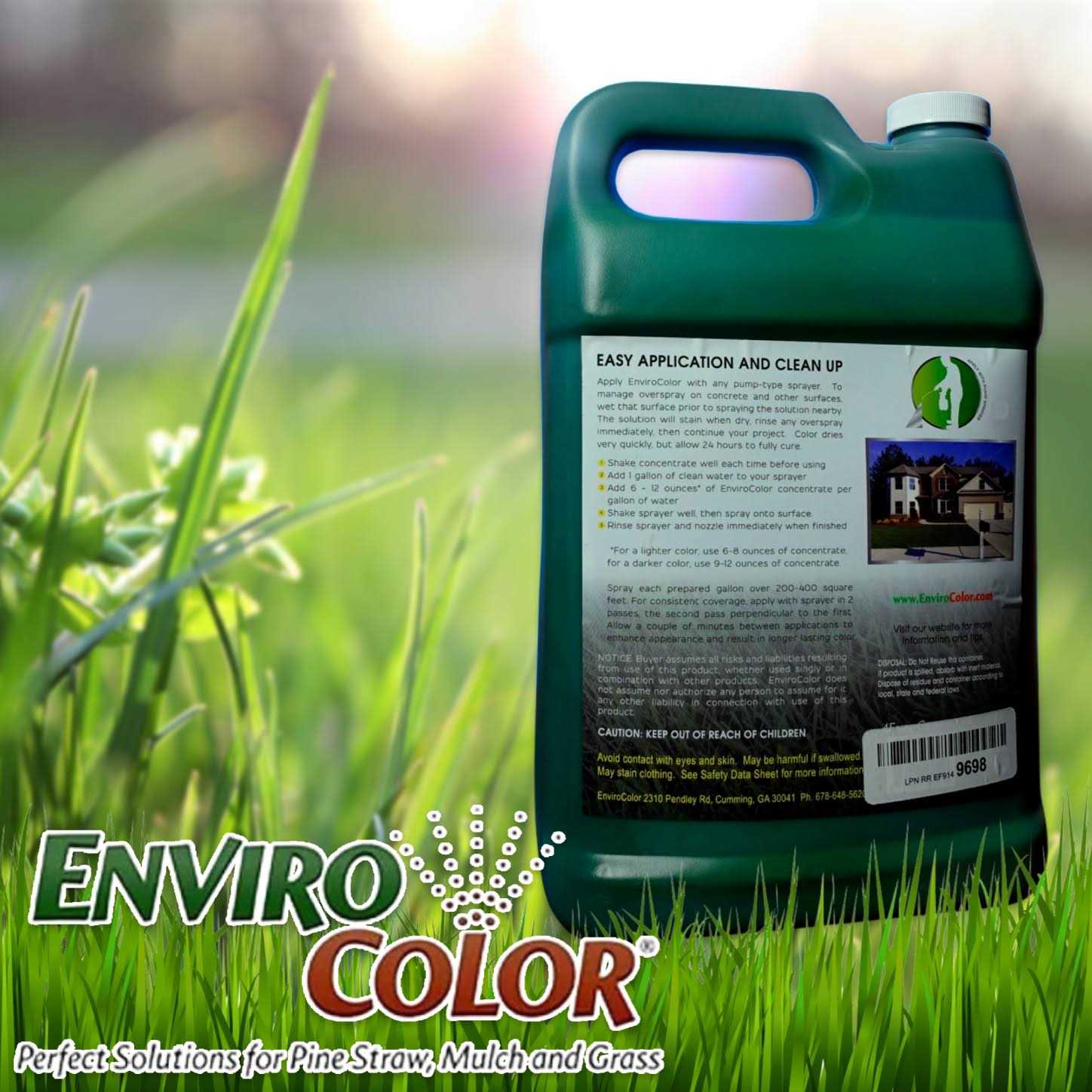 EnviroColor 4EG0032 851612002100 4EverGreen Grass & Turf Paint ...