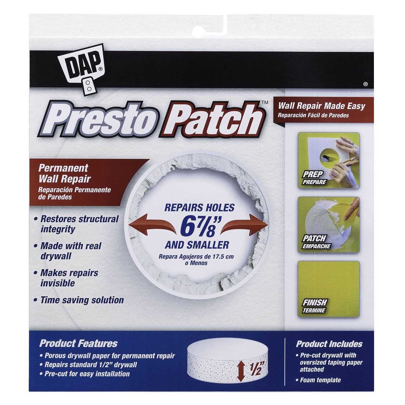 Dap Presto Patch Drywall Plug - Hardware&Tools Online Store