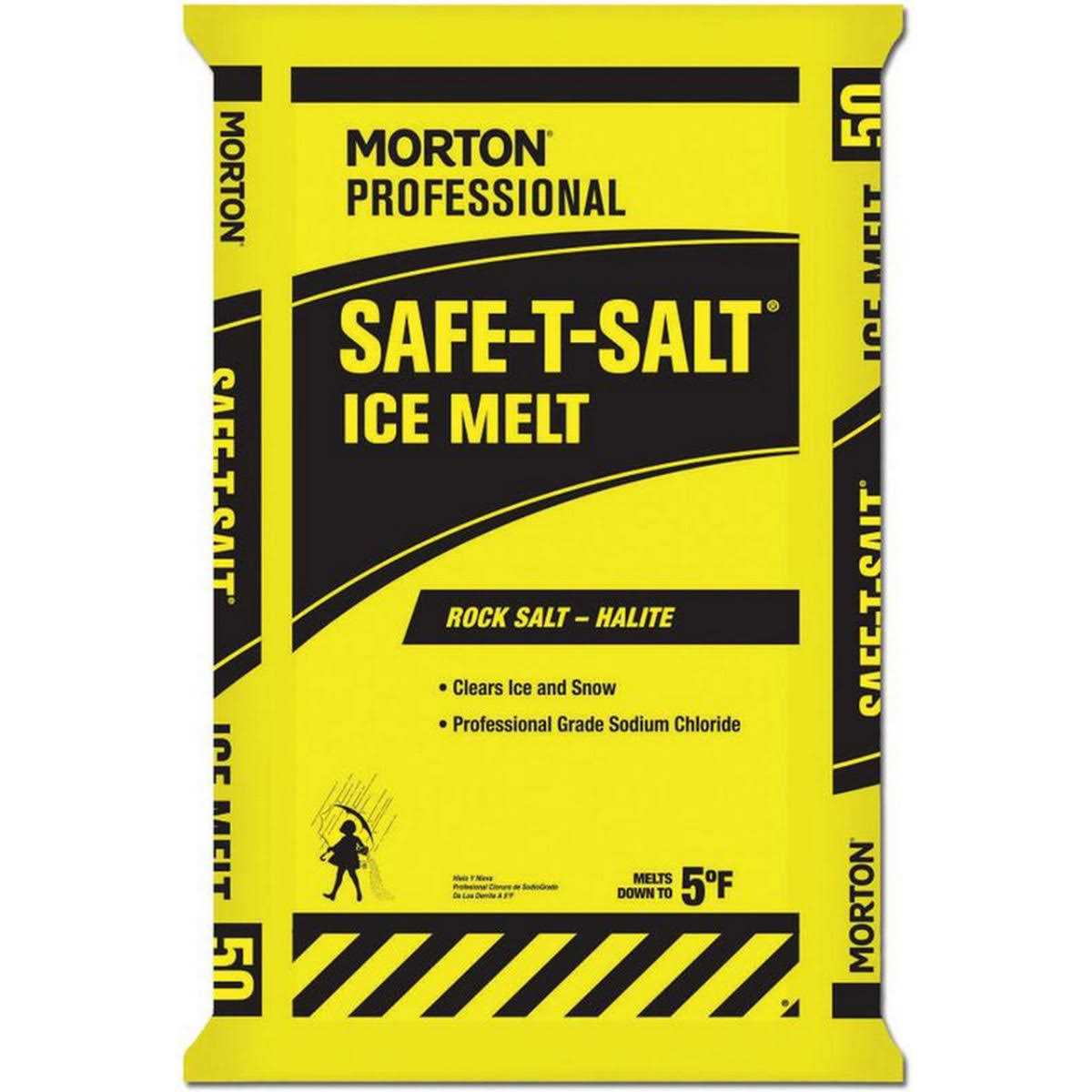 Morton Safe T Salt Rock Salt Ice Melt - Hardware&Tools Online Store