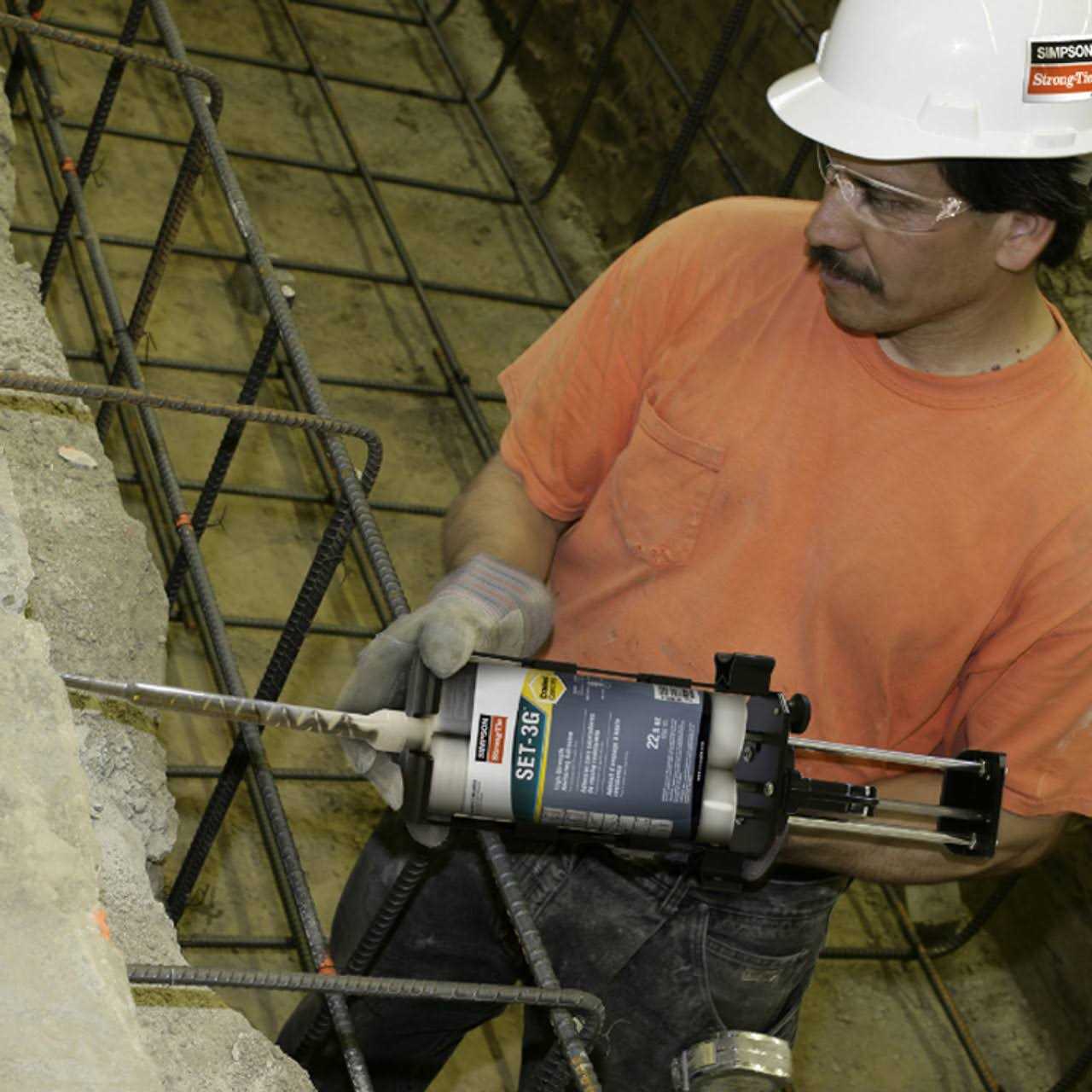 Simpson Strong Tie-SET3G22-N SET-3G High Strength Epoxy Adhesive ...