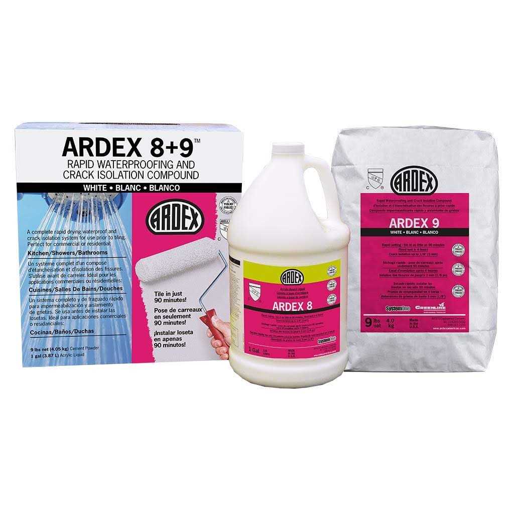 Ardex 8+9 Rapid Waterproofing and Crack Isolation Compound Kit ...